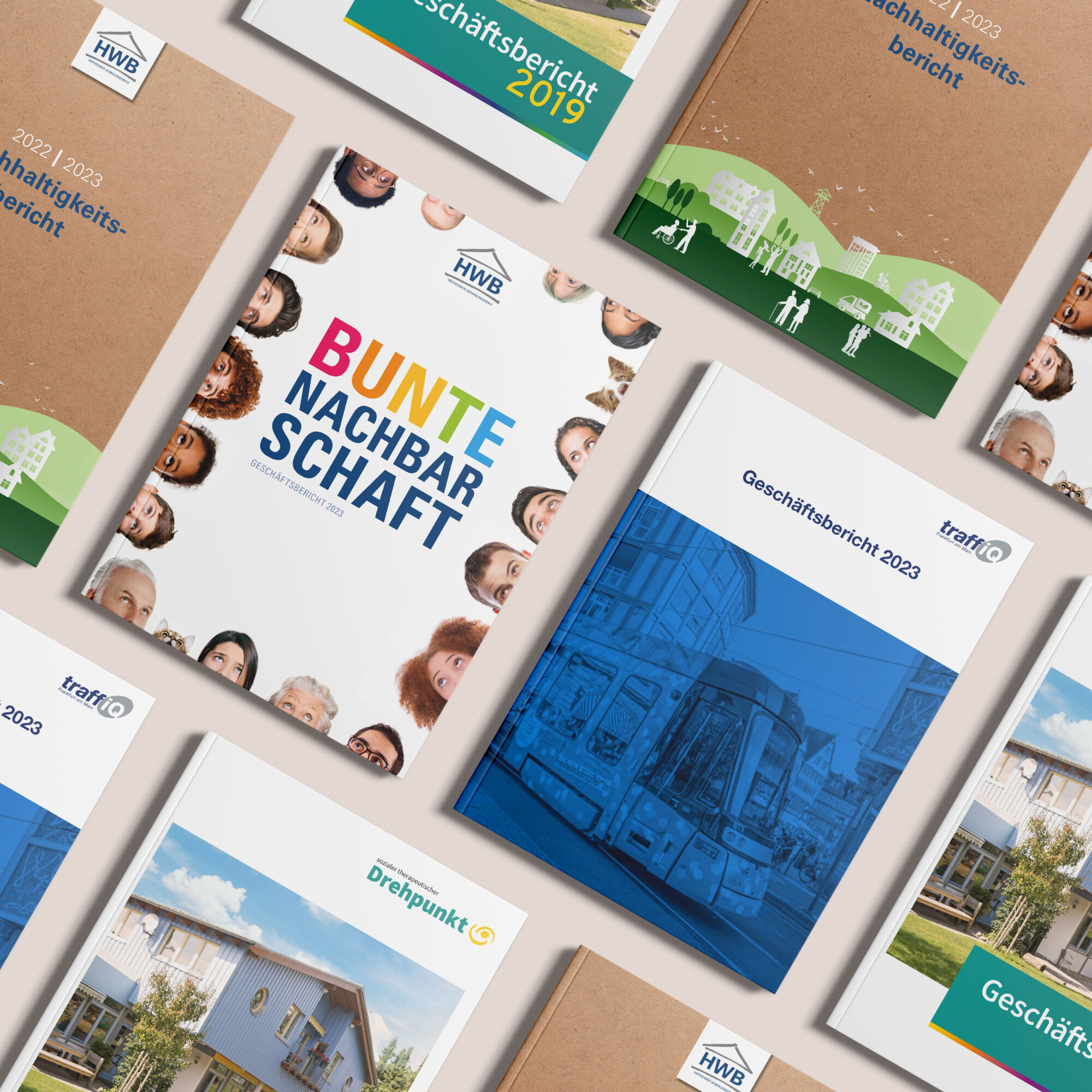 Geschäfts- und Jahresberichte | Hauptsache Kommunikation