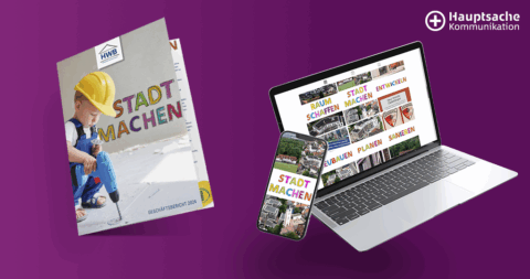 Geschäftsbericht als Content-Paket | Hauptsache Kommunikation